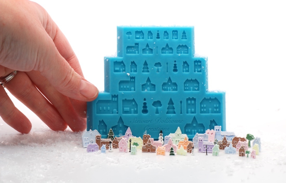 Gingerbread House Fronts Mold ~NEW! | Stewart Dollhouse Creations