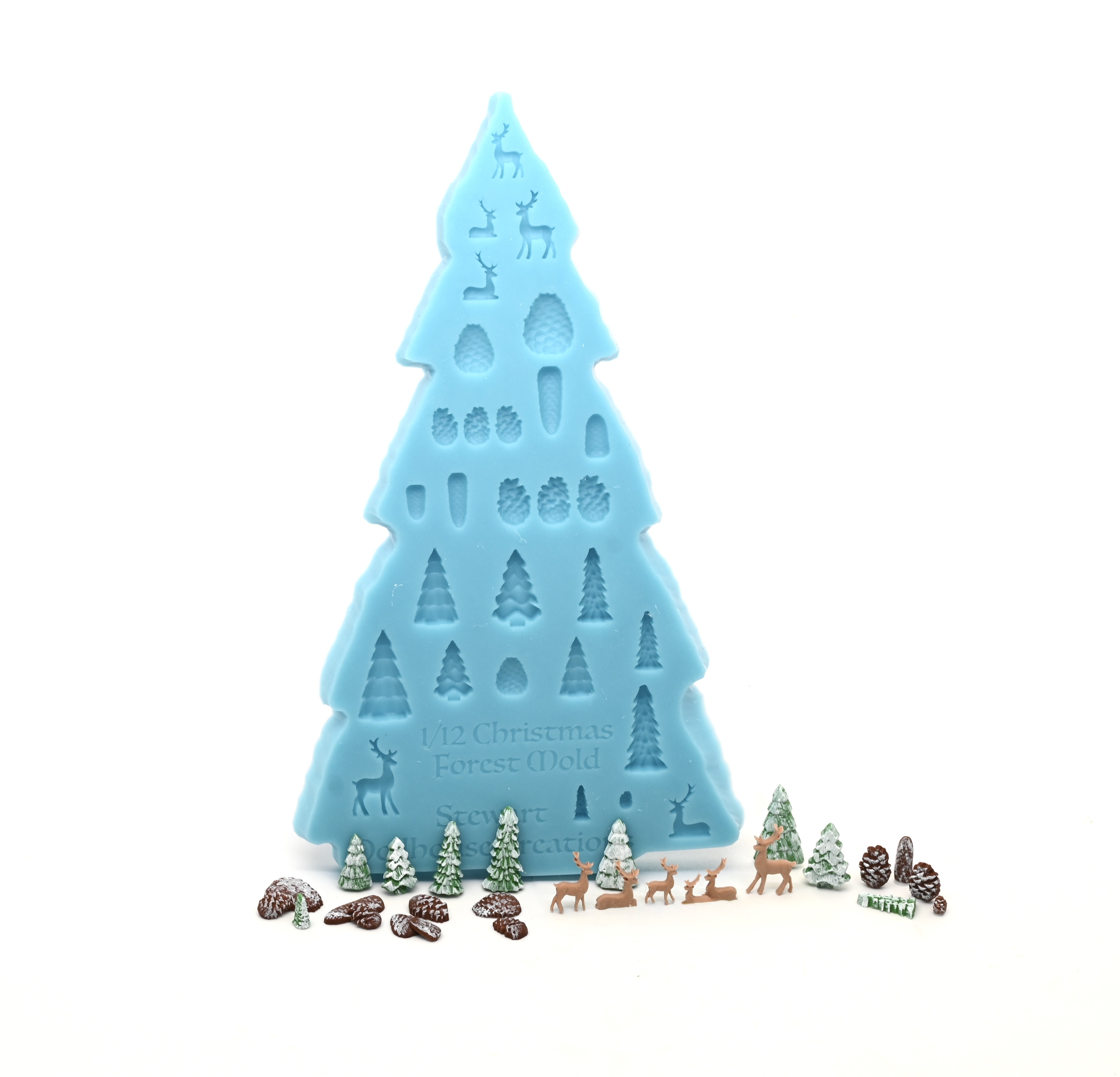 Christmas Forest Mold NEW! | Stewart Dollhouse Creations